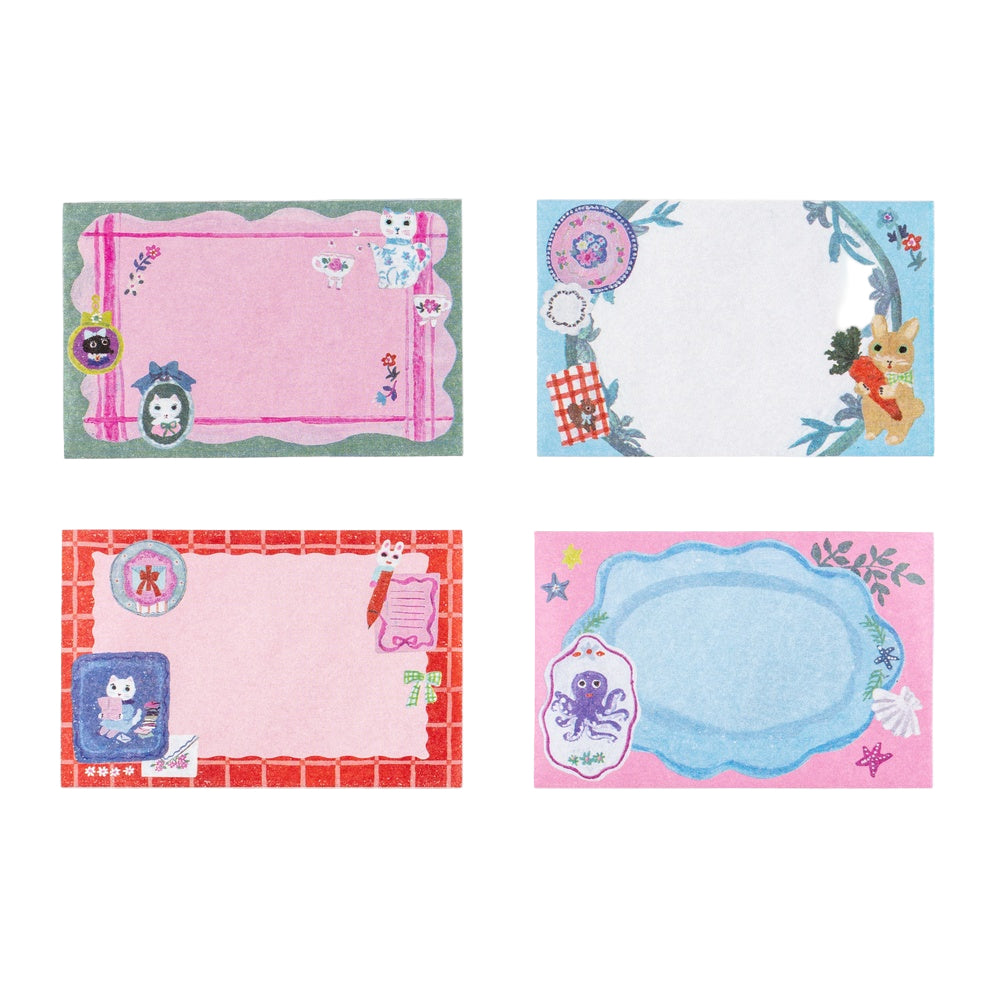 Hobonichi 2026 Sticky Note Roll – Yumi Kitagishi White Cat’s Table Dec ...