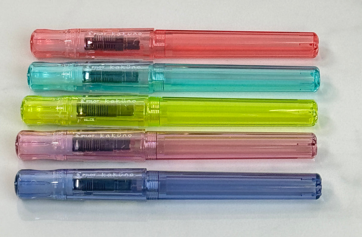 Pilot Kakuno Translucent Fountain Pens