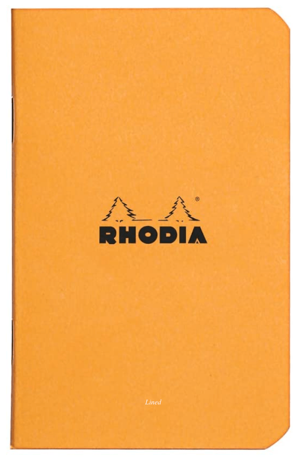 Rhodia A7 Pocket Size Side-Stapled Notebook - Grid | Blesket Canada