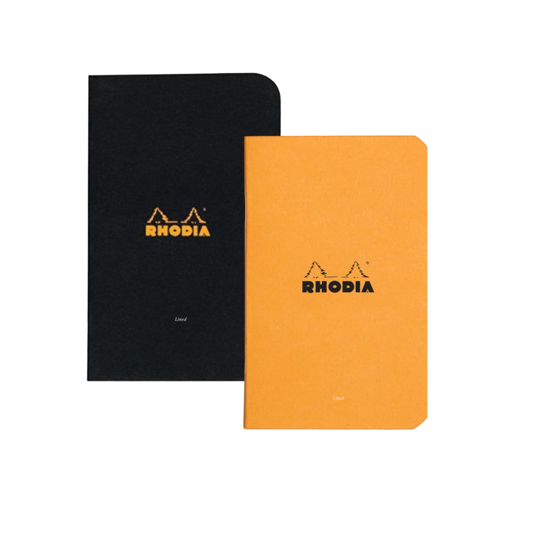 Rhodia A7 Pocket Size Side-Stapled Notebook - Grid | Blesket Canada