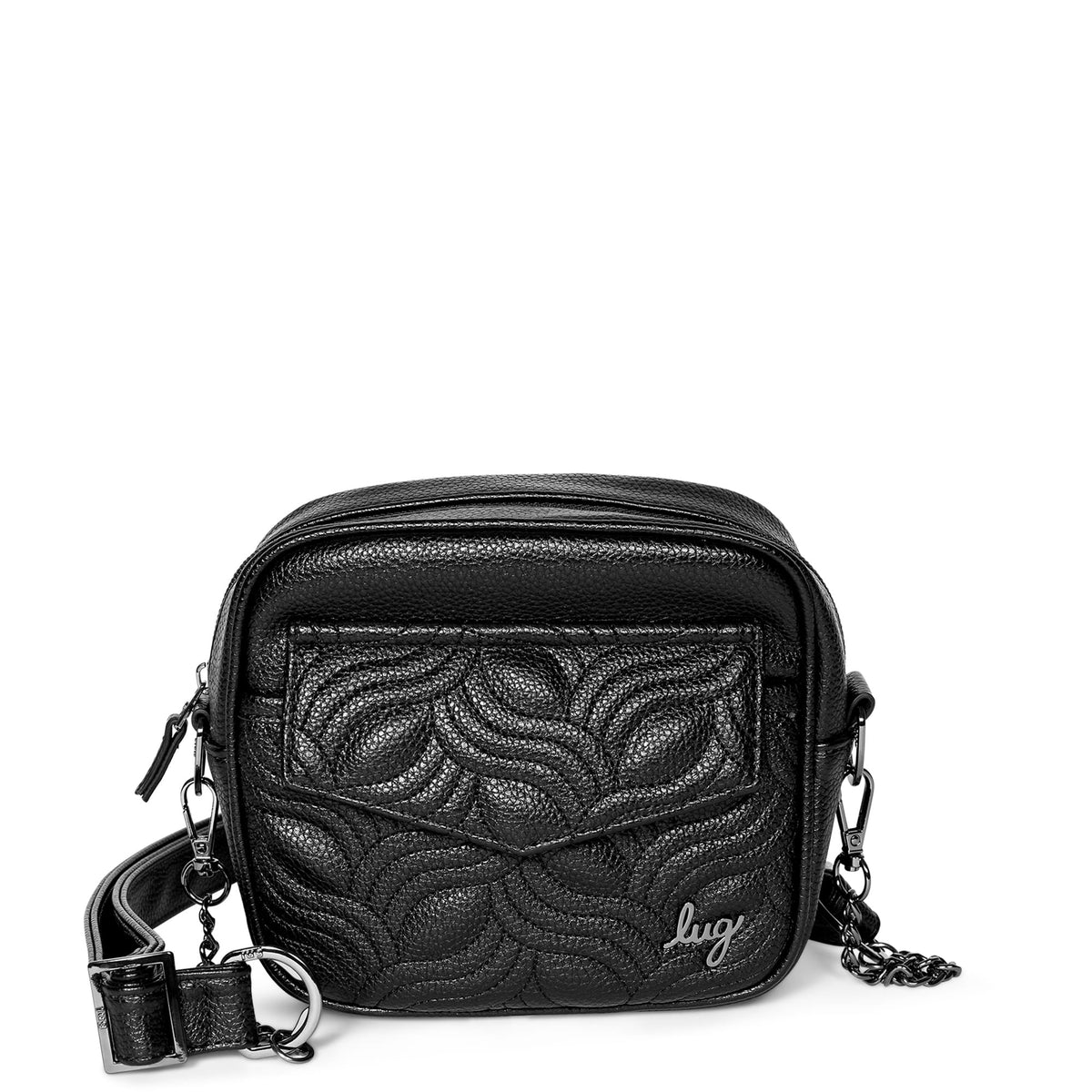 LUG Swing Classic VL Convertible Crossbody Bag (Midnight Black ...