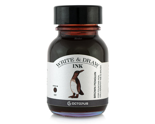Octopus Write & Draw ink 50ml - Brown Penguin | Blesket Canada