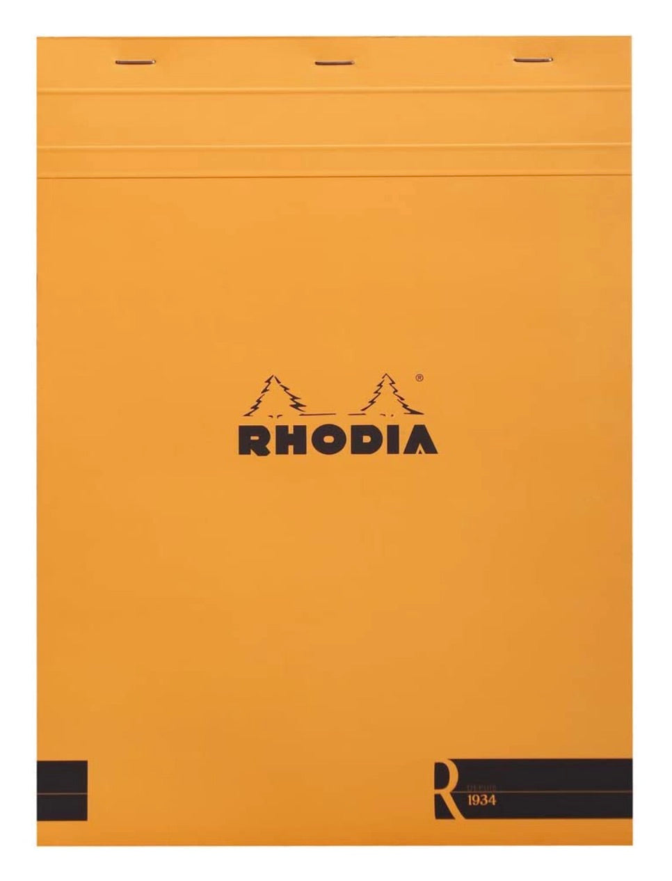 Rhodia "R"" Premium A4 Stapled Notepad Blank #18 | Blesket Canada