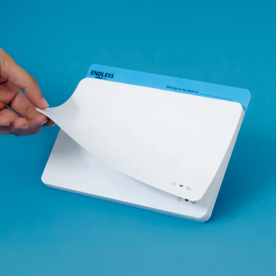 Endless Creative Block A5 Tear-Off Blank Notepad